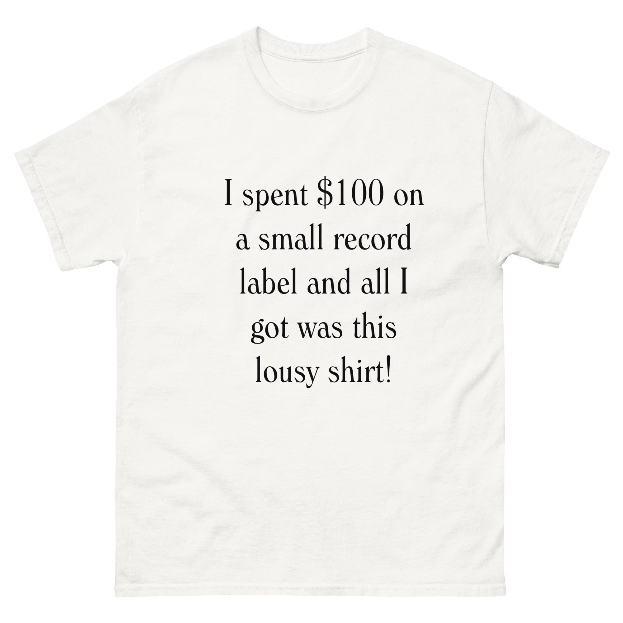 Lousy Shirt – THED0T Records Merchandise